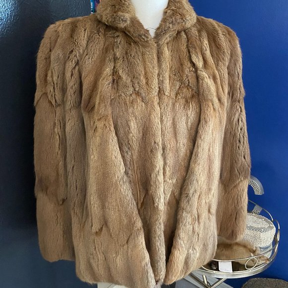 Vintage | Jackets & Coats | Vintage Kelly Smith Furs Cape | Poshmark